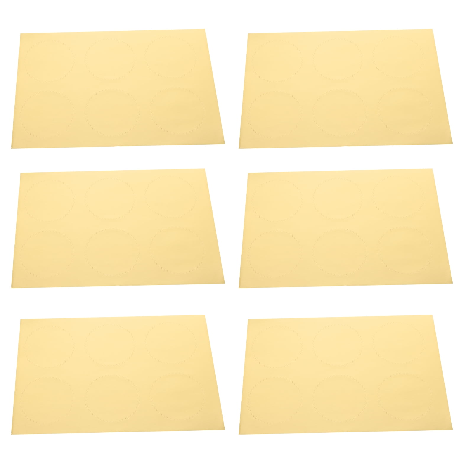 36 Pcs Certificate Seal Sticker Labels Foil Medals Stickers Medal First ...