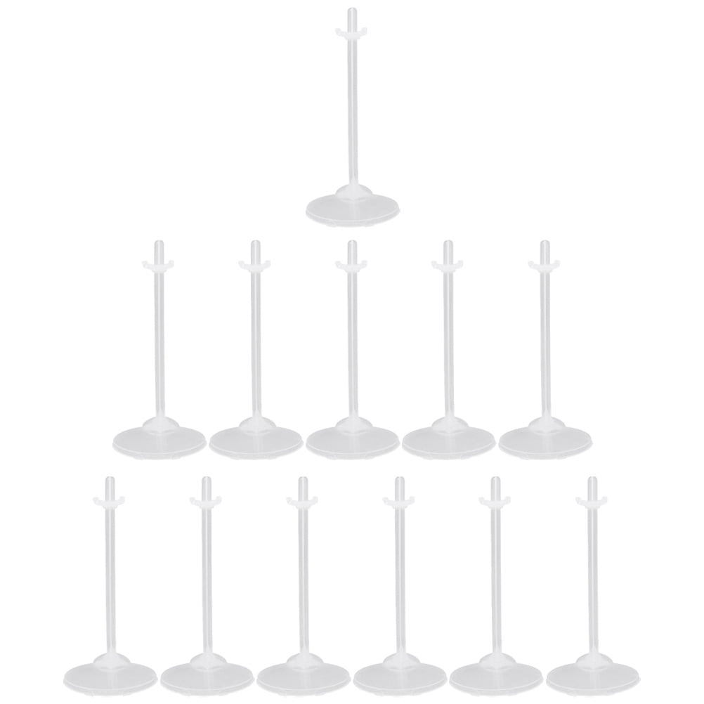 36 Pcs Doll Transparent Stand Monster Stuff Toy Storage Mini Toys ...