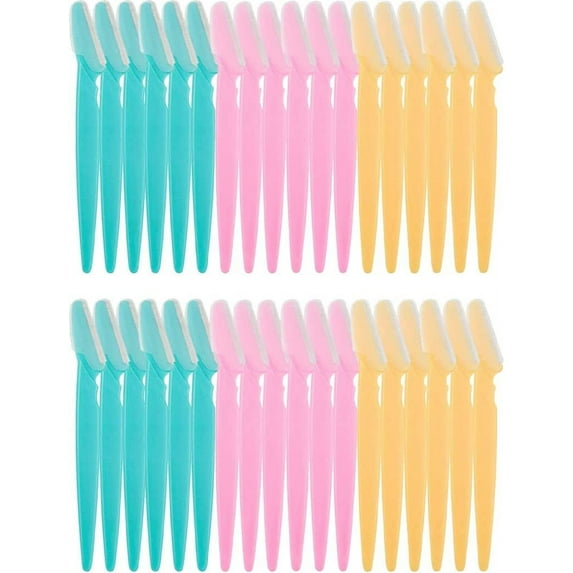 36 Pcs Exfoliating Dermaplaning Tool, Eyebrow Razor, Facial Dermaplane ...