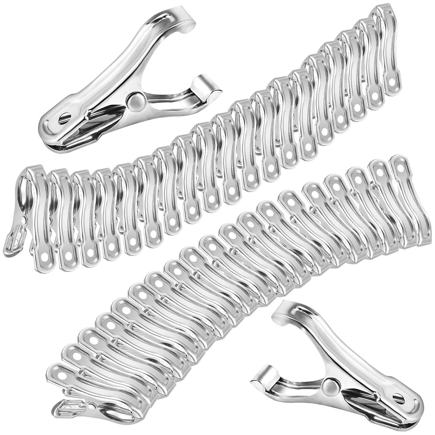 36 Pcs Garden Clips, Topboutique Heavy Duty Greenhouse Clamps ...