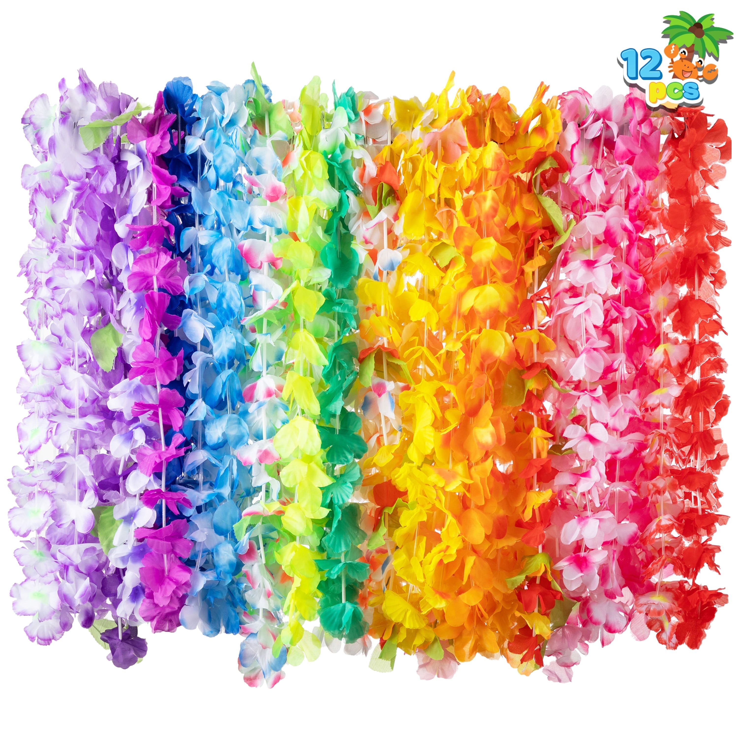 36 Pcs Hawaiian Leis Bulk, Luau Party Favors Decoration Birthday Party ...