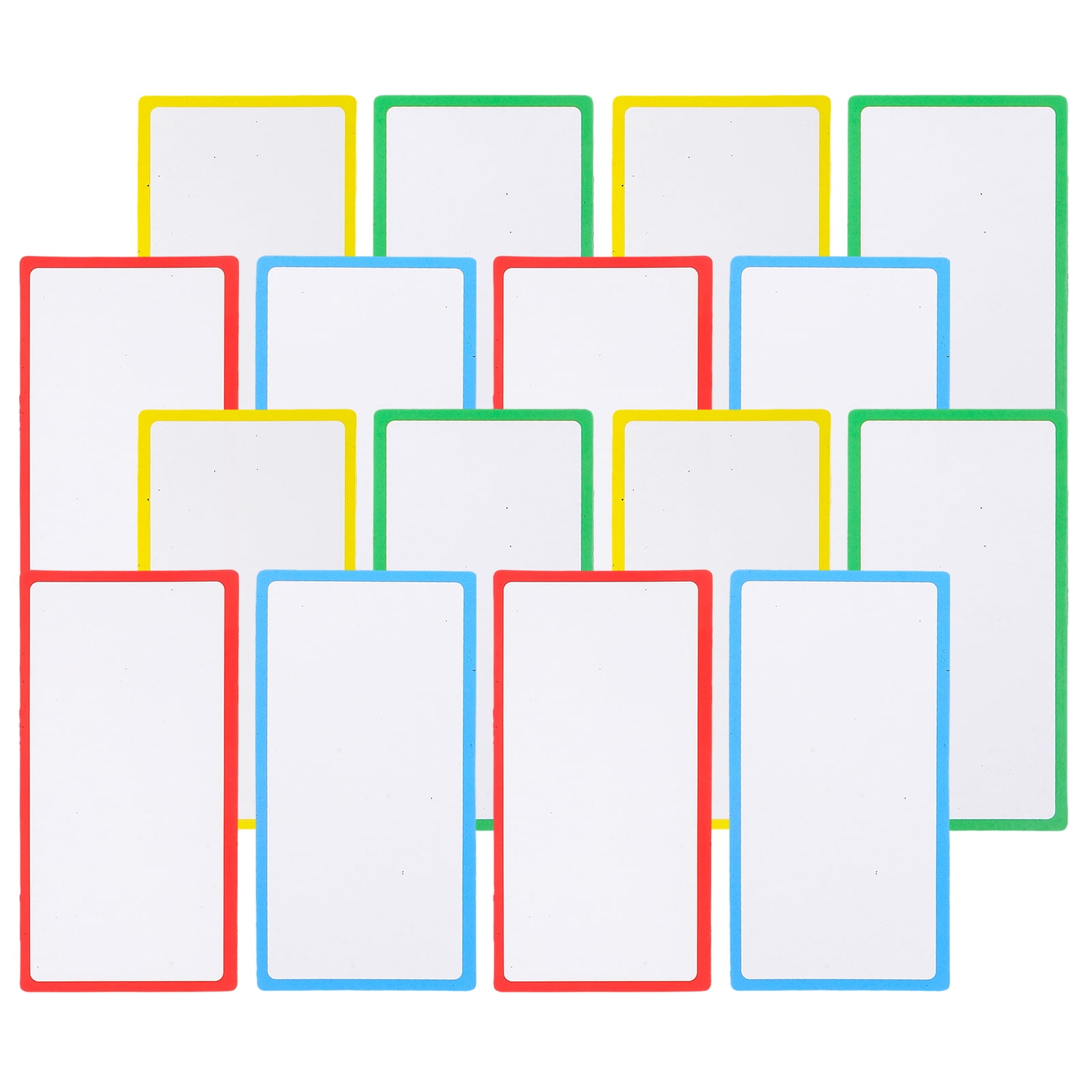 36 Pcs Magnetic Labels for Classroom Whiteboards Writable Magnets Name ...