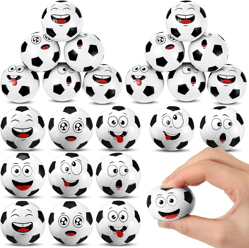 36 Pcs Mini Face Basketball Stress Balls Bulk Small Basketballs Stress ...