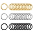 36 Pcs Mini Locking Carabiner Clip Small Keychain Rings for Purses ...