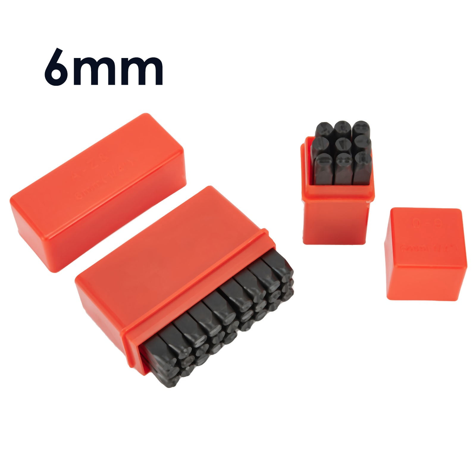 36 Pcs Number & Letter Metal Punch Set Alphabet Marking Steel Stamp ...