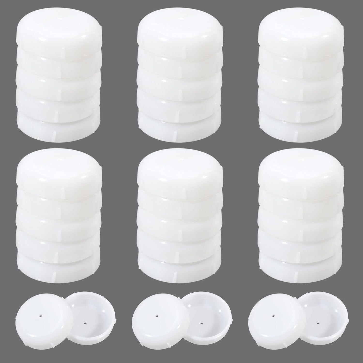 36 Pcs Round Chair Leg Floor Protectors Folding Chair Leg Caps Chair ...
