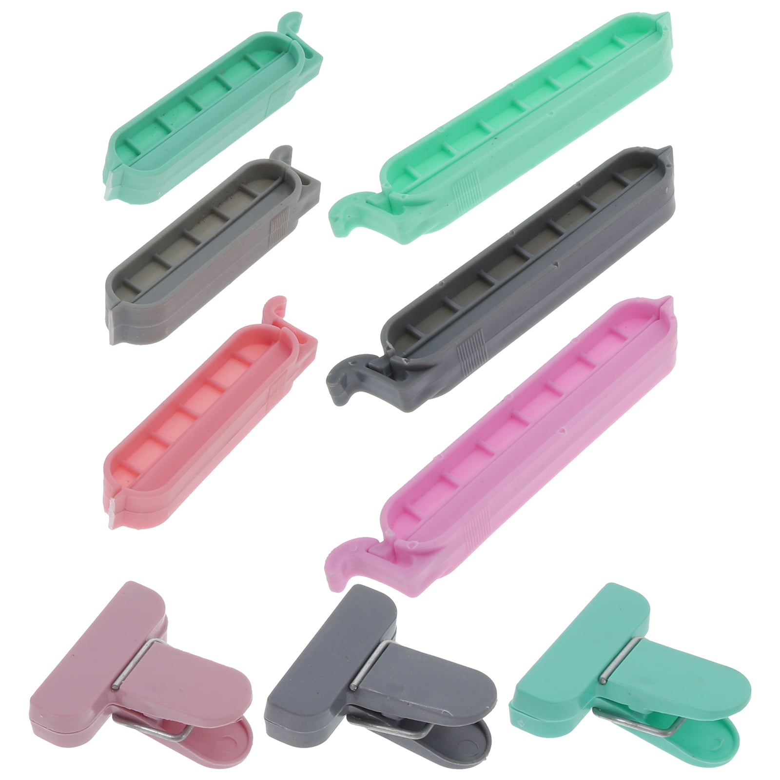 36pcs Sealing Clips for Fresh Food Storage Bag Kitchen Mini Clamp Snack ...
