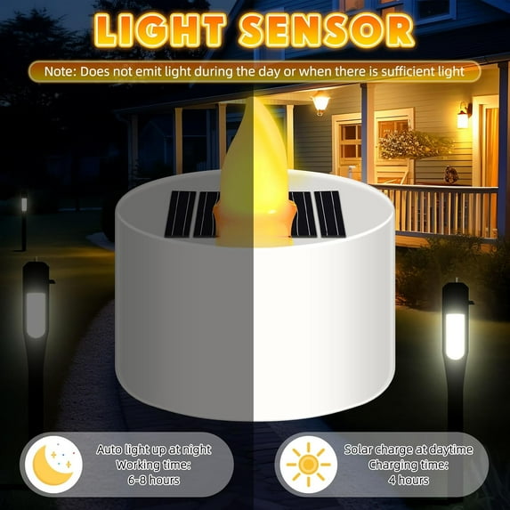 36 Pcs Solar Tea Lights Outdoor Waterproof Rechargeable Dusk to Small ...