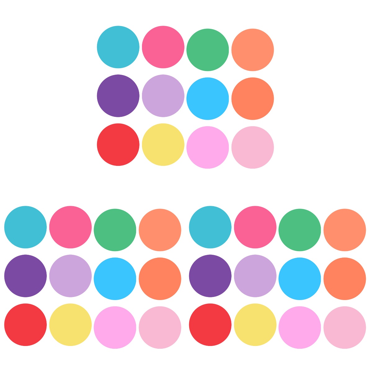 36 Pcs Sticker Labels Sticking Reminder Memo Pads Stickers Message ...