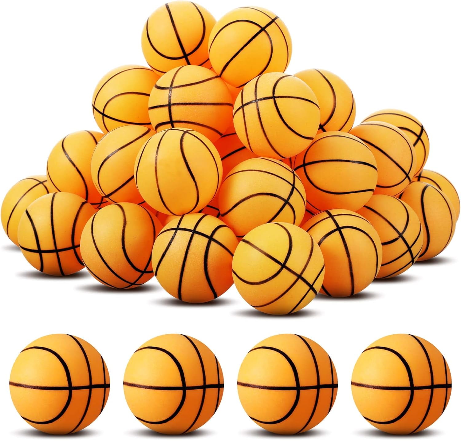 36 Pcs Table Tennis Balls 40 mm Sport Theme Indoor Outdoor Games for ...