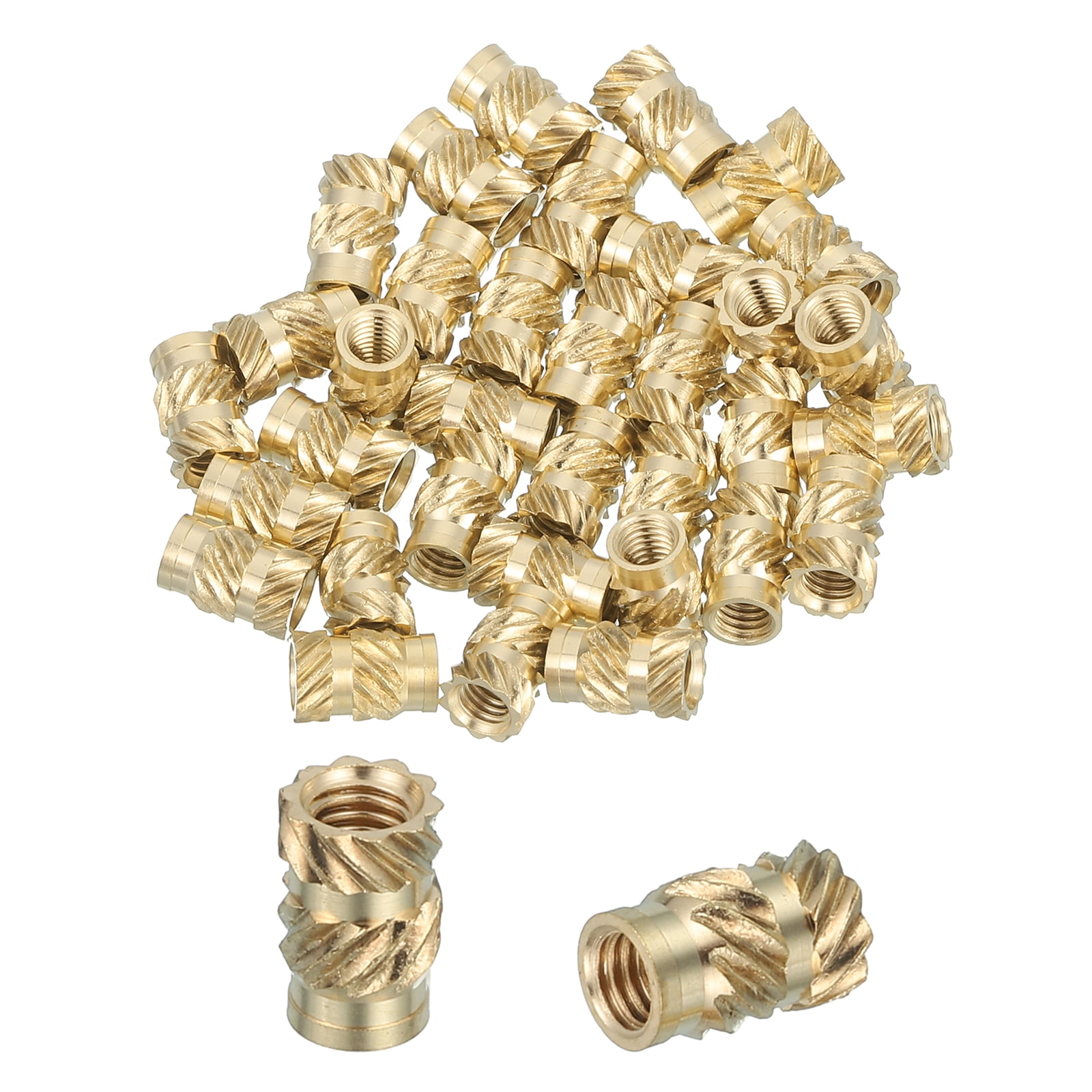 36 Pcs Threaded Inserts, M3 Brass Heat Set Insert for 3D Printing, M3x4 ...