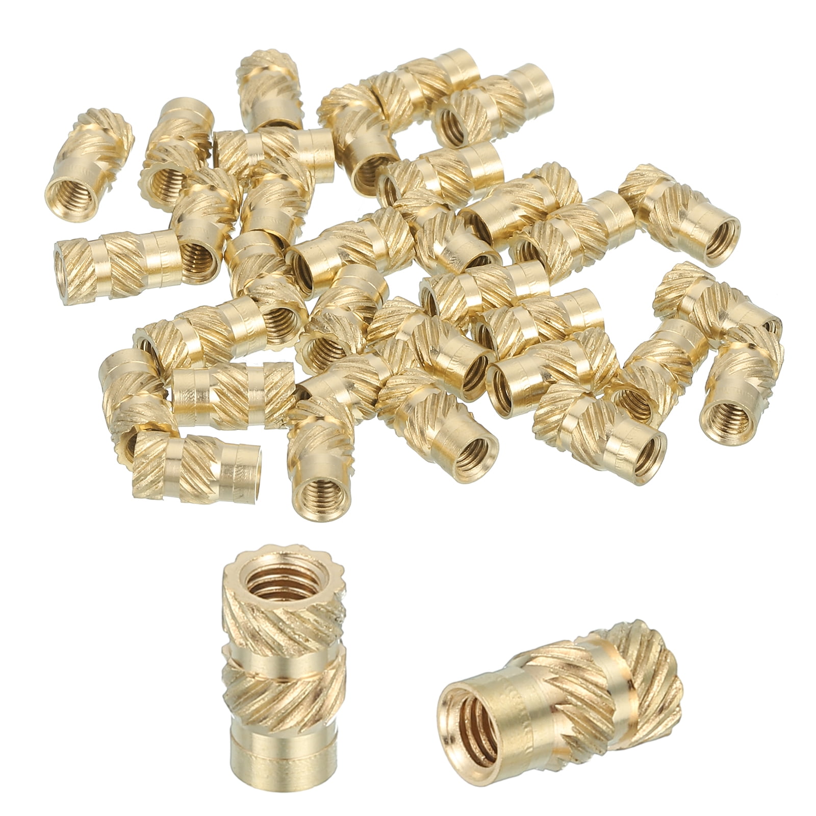 36 Pcs Threaded Inserts, M3 Brass Heat Set Insert for 3D Printing, M3x4 ...