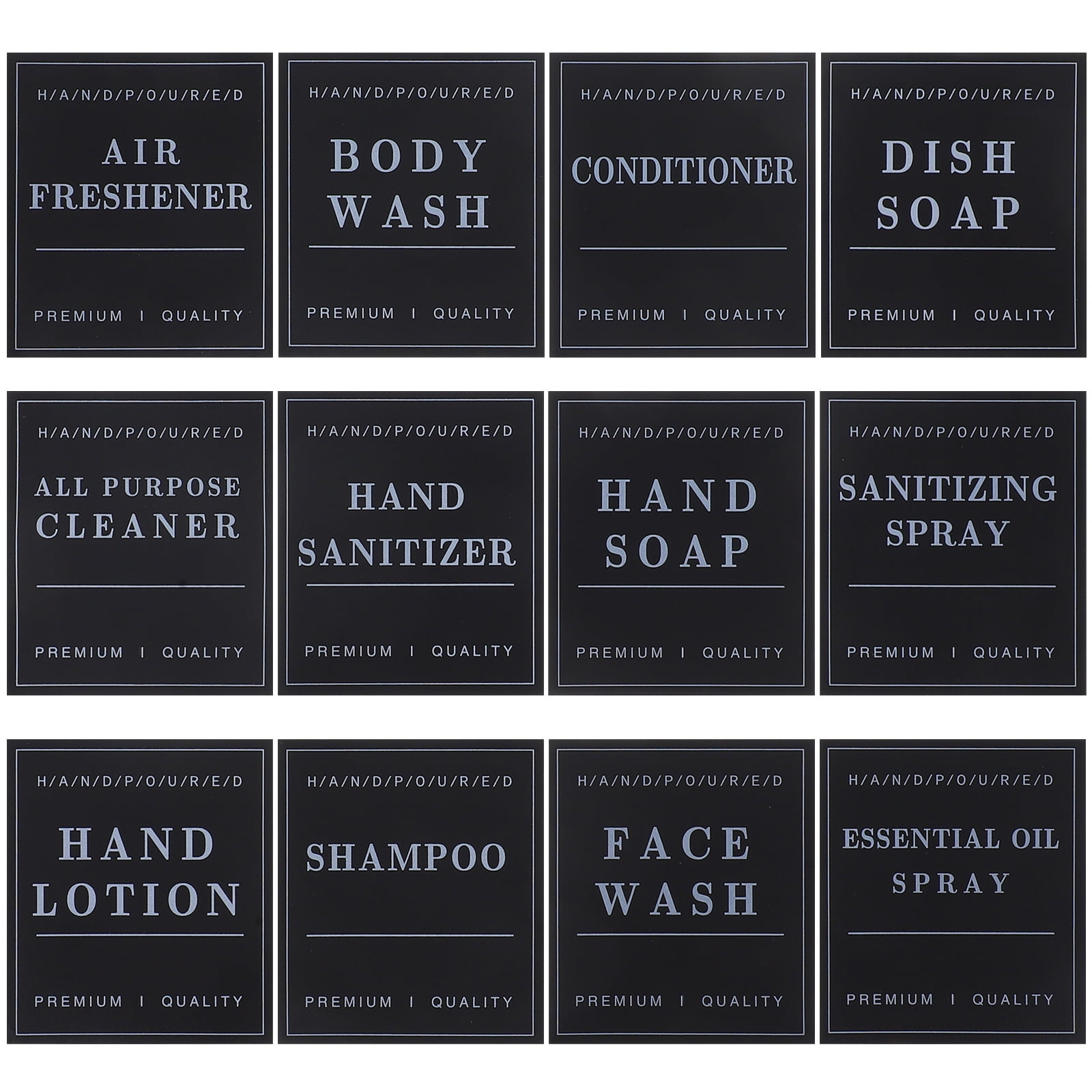 Body Care Labels