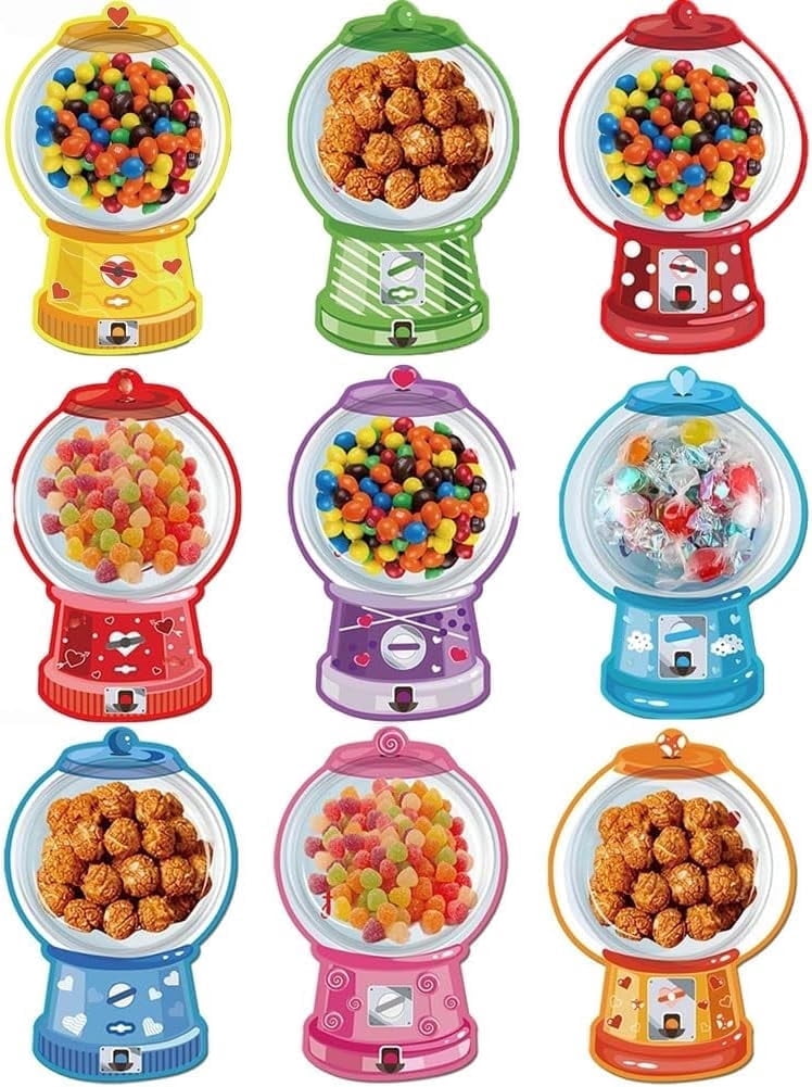 Yardley London Greeting Cards Bubble Gum Machine Design Decorative 36 ...