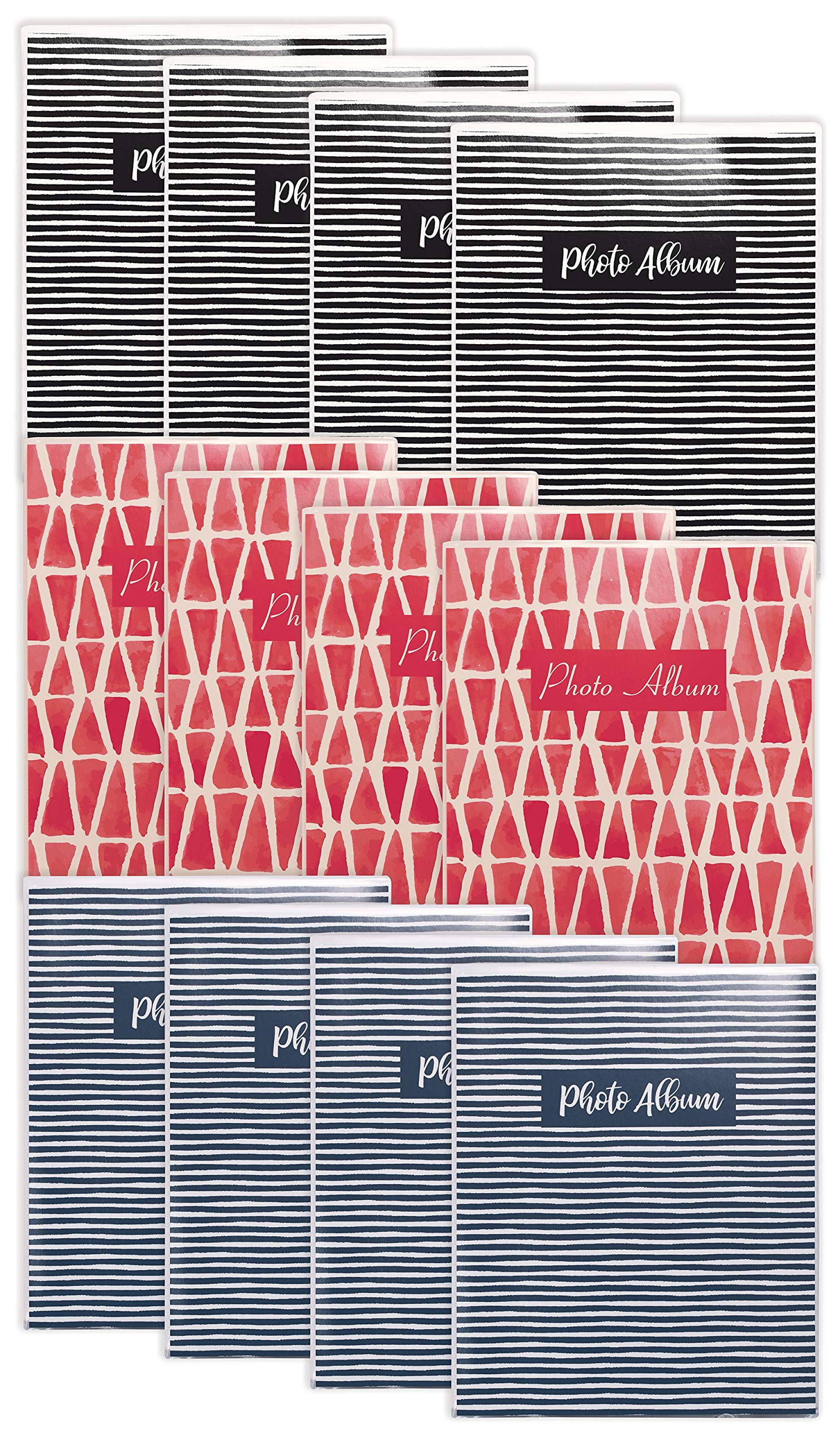 Better Office Products Mini Photo Album, 4x6 Inch, 36 Photo, 12 Pack ...