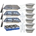 36 Piece Party Buffet Serving Set Refill Kit, Includes Aluminum pans ...