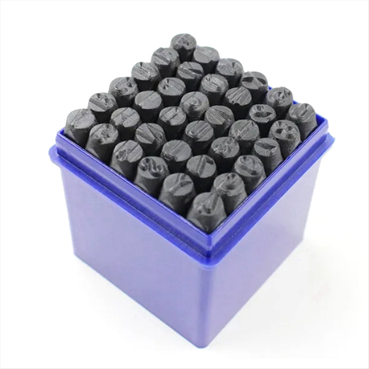 36-Piece Set English Numeral Punching 6mm Alphanumeric Punching ...