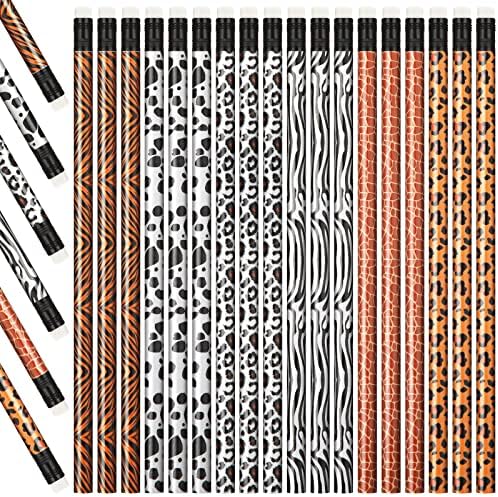 36 Pieces Animal Jungle Print Pencils Back to School Gifts for Student ...