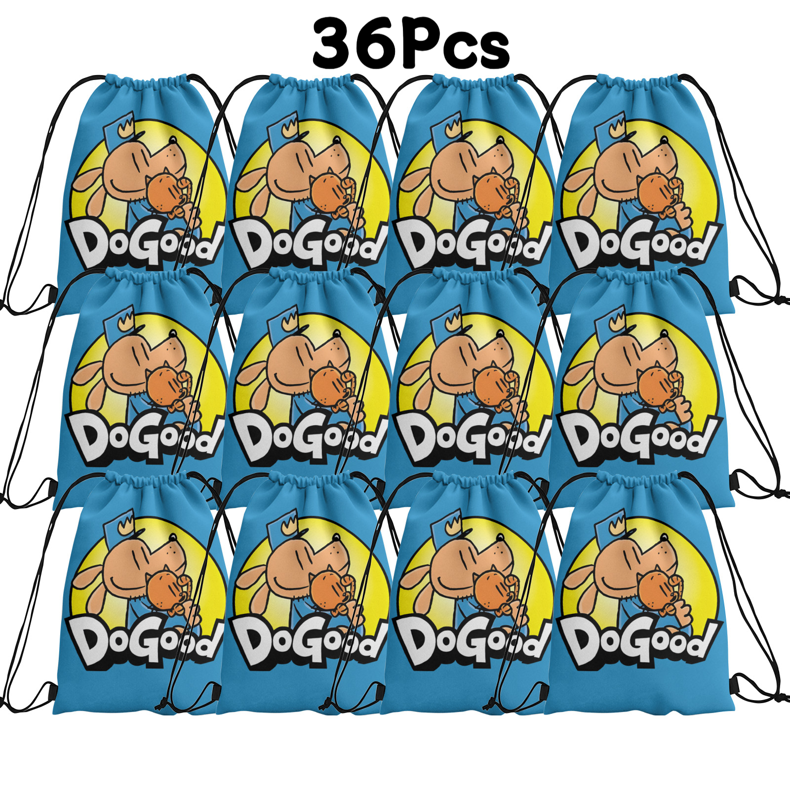 36 Pieces Candy Drawstring Bag, Drawstring Goodie Favor Bags for dog ...