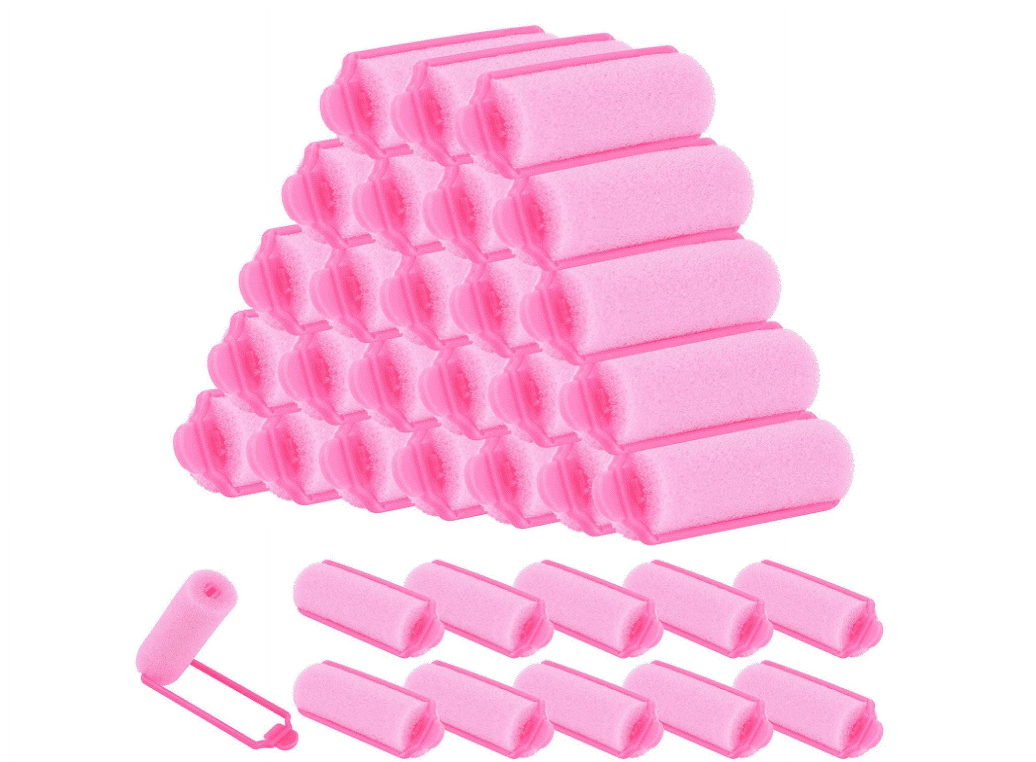 36 Pieces Foam Sponge Hair Rollers Flexible Sleeping Curlers Soft ...