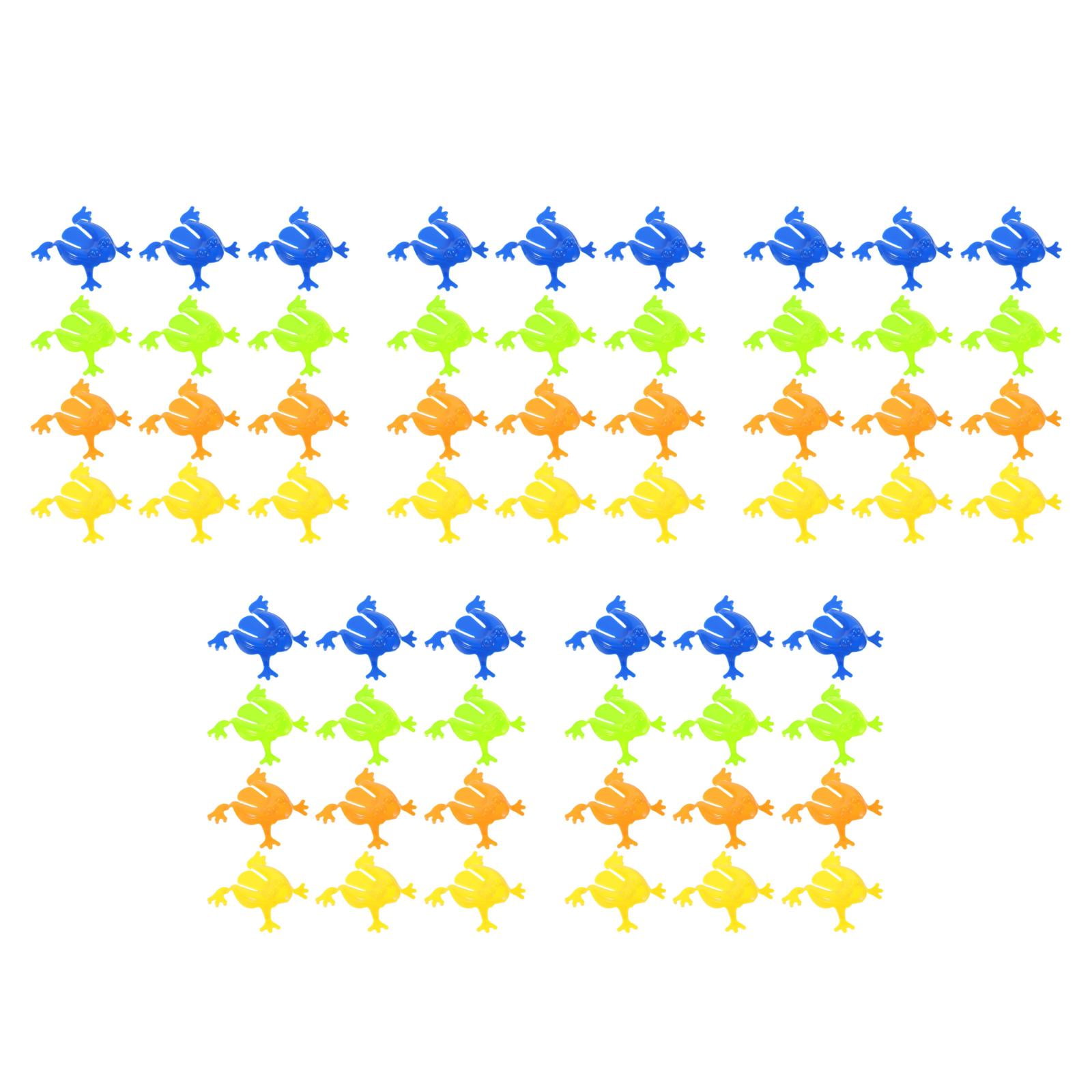36 Pieces Frog Jumping Frogs Toy Plastic Frogs Toy Assorted Colors ...