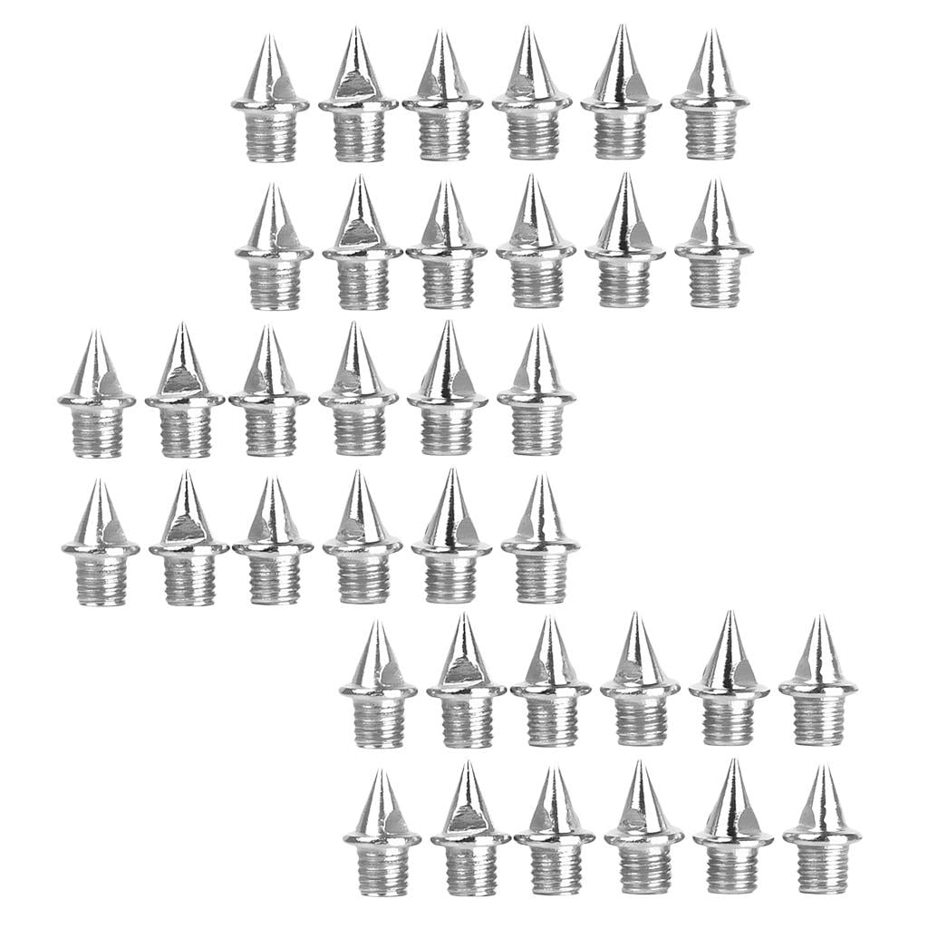 36 Pieces of Steel Cleats with Replacement Spikes for Track And Field ...