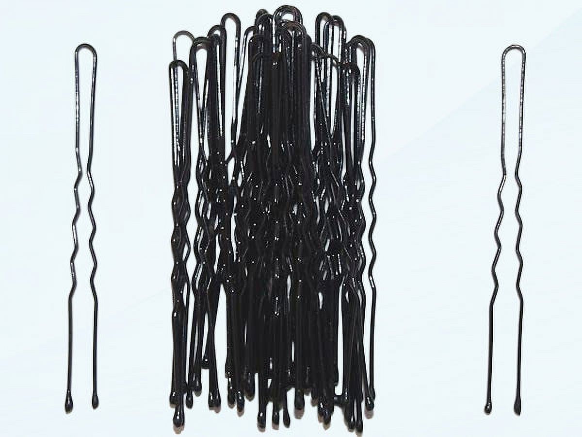 36 Pionnaí Gruaige Tonnta Fada Dubha Grips Bobby Pionnaí Gruaige 6.5cm ...