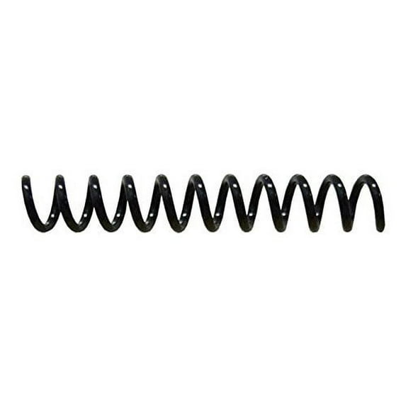 36" Plastic Spiral Binding Coils, 8mm, Black, Box of 100 - Walmart.com