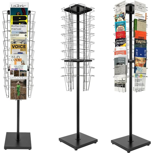 Rotating Magazine Rack