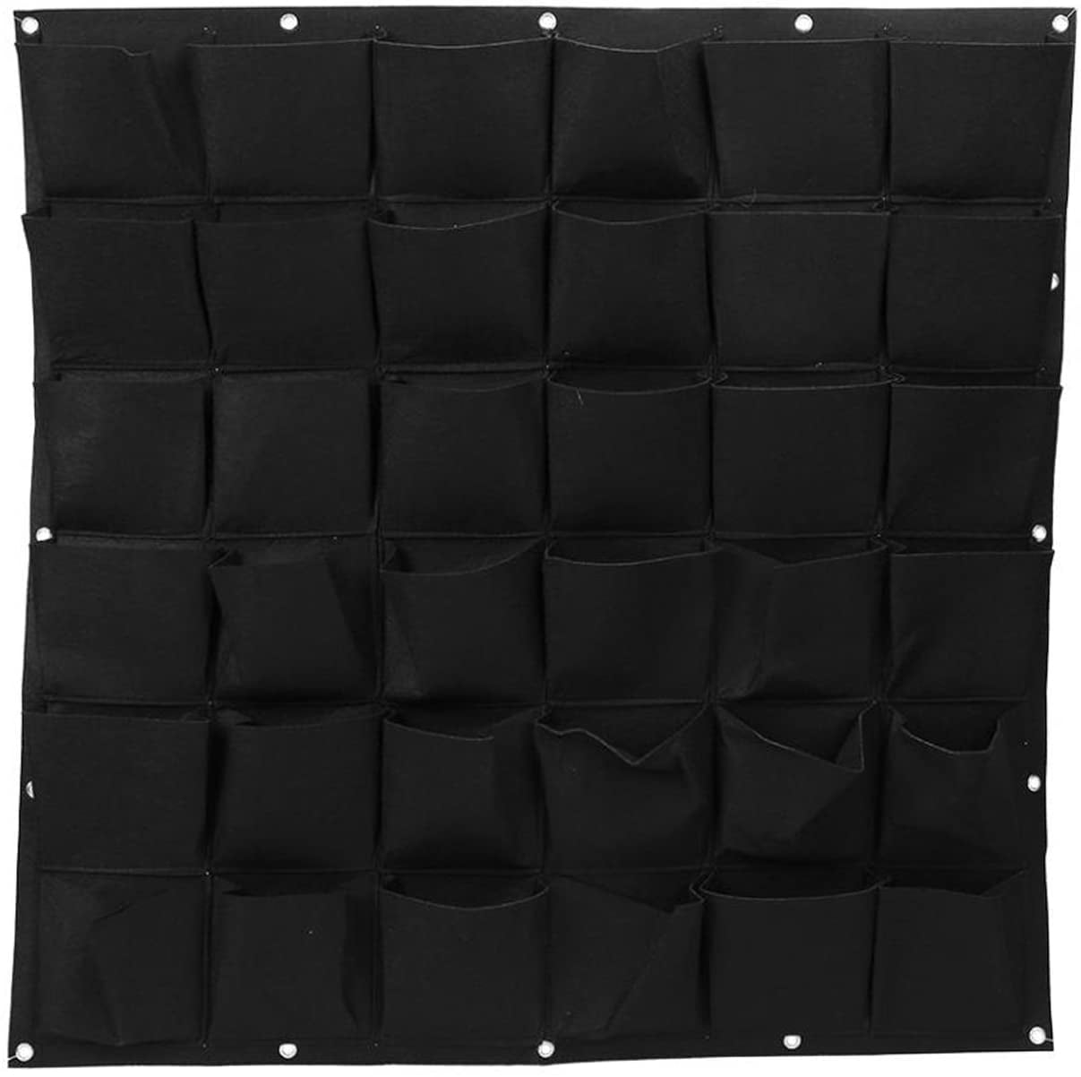 36 Pockets Vertical Wall Garden Planter Plant Grow Bag for Flower ...