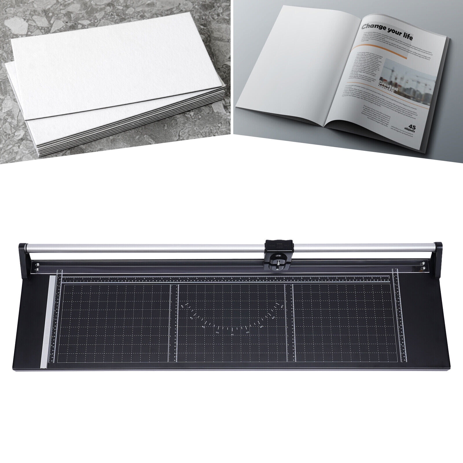 36" Pro Manual Precision Rotary Paper Trimmer Photo Paper Cutter ...
