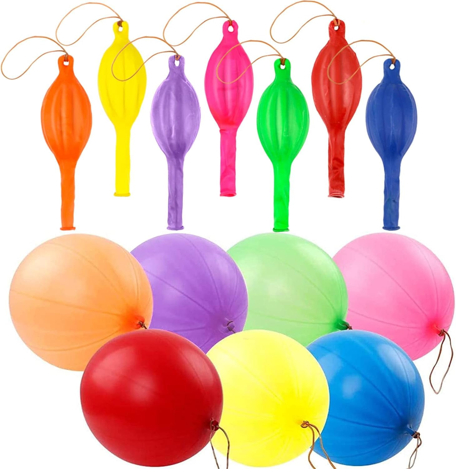 36 Punch Balloons Punching Balloon Heavy Duty Party Favors For Kids ...