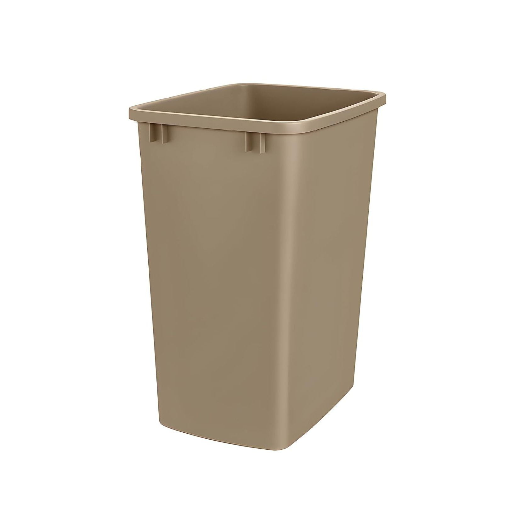 36 Quart Plastic Waste Bin for Kitchen Cabinet Pull Out Organizer ...