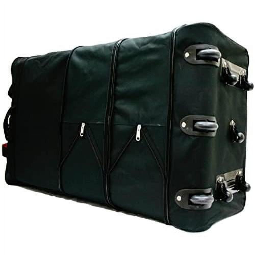36" Rolling Wheeled Duffle Bag Spinner Suitcases Luggage Expandable ...