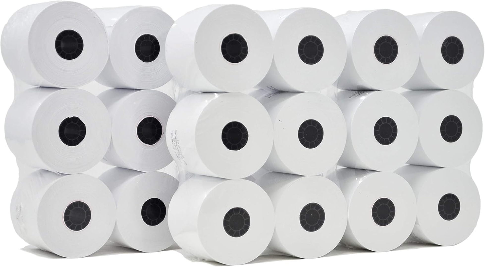 (36 Rolls) Adding Machine/Calculator Roll, 2-1/4" x 150 ft, White ...