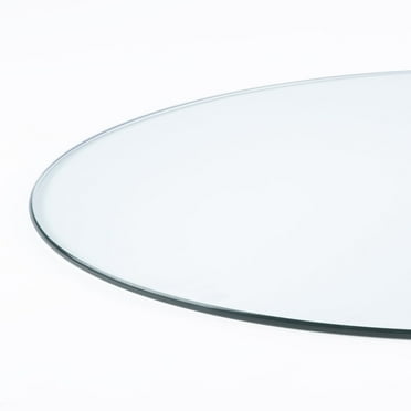 Topcobe 30 Inch Round Glass Table Top - Tempered - 1/4" Thick- Round ...