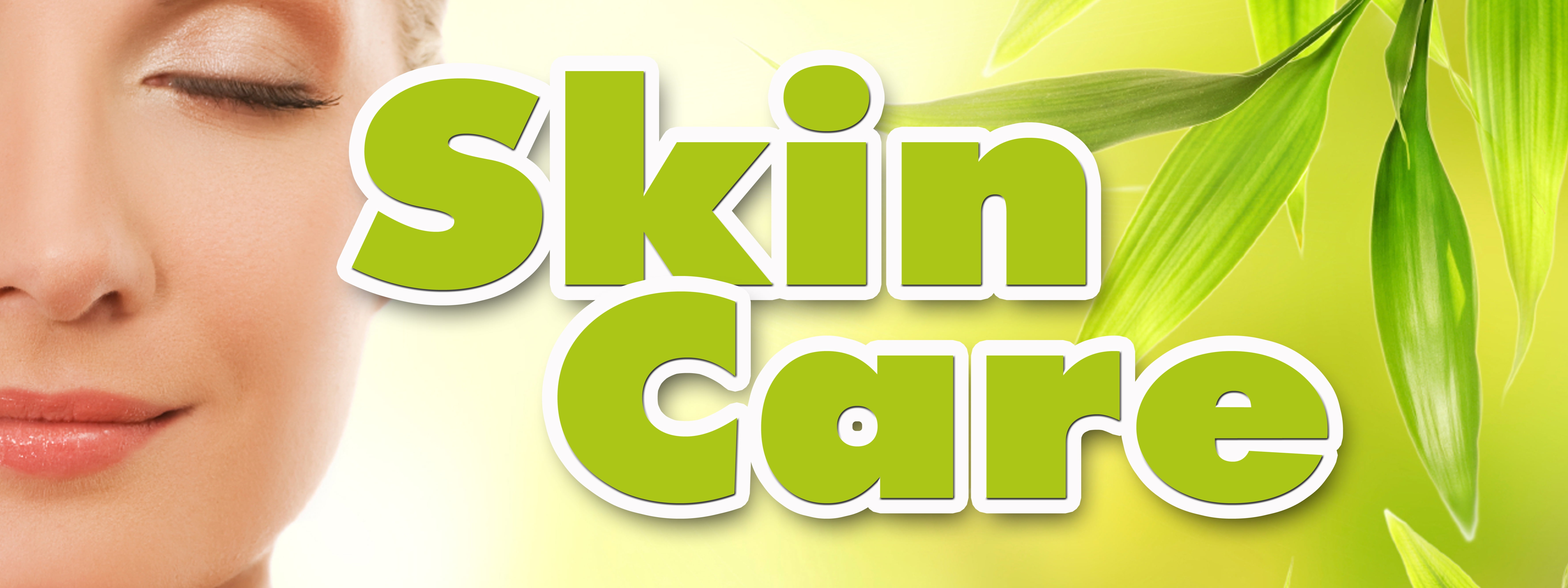 36" SKIN CARE DECAL sticker esthetician spa massage salon dermatologist ...
