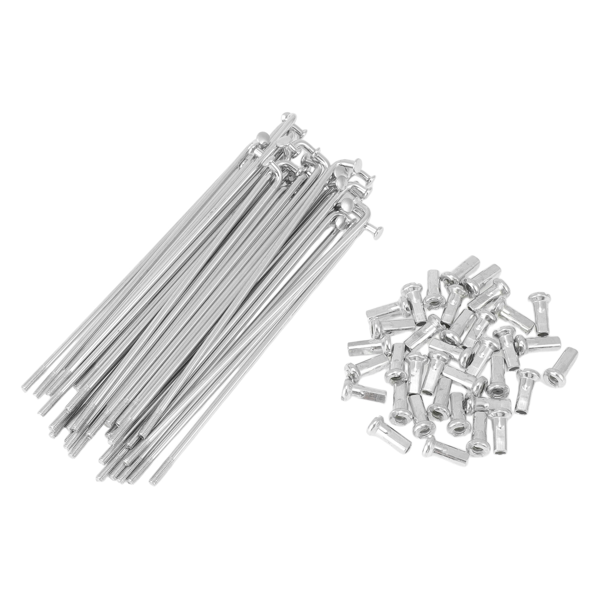 36 Set 12G Bicycle Spokes 109mm Bike Wheel Spokes 45 Steel Galvanized ...