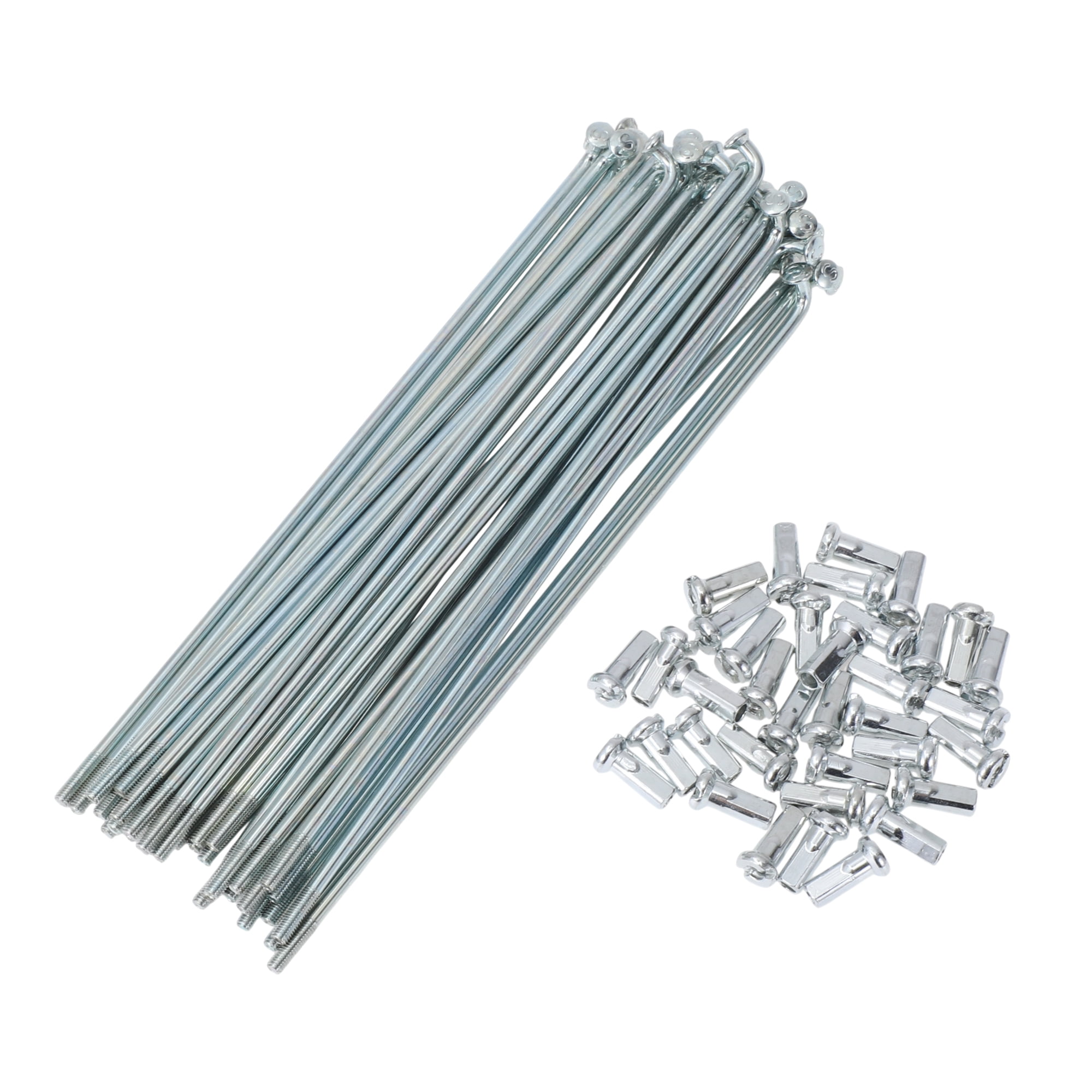 36 Set 12G Bicycle Spokes 141mm Bike Wheel Spokes 45 Steel Galvanized ...