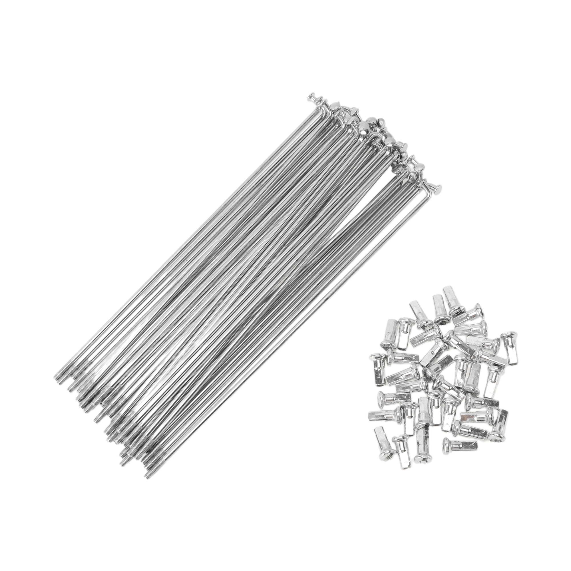 36 Set 12G Bicycle Spokes 159mm Bike Wheel Spokes 45 Steel Galvanized ...