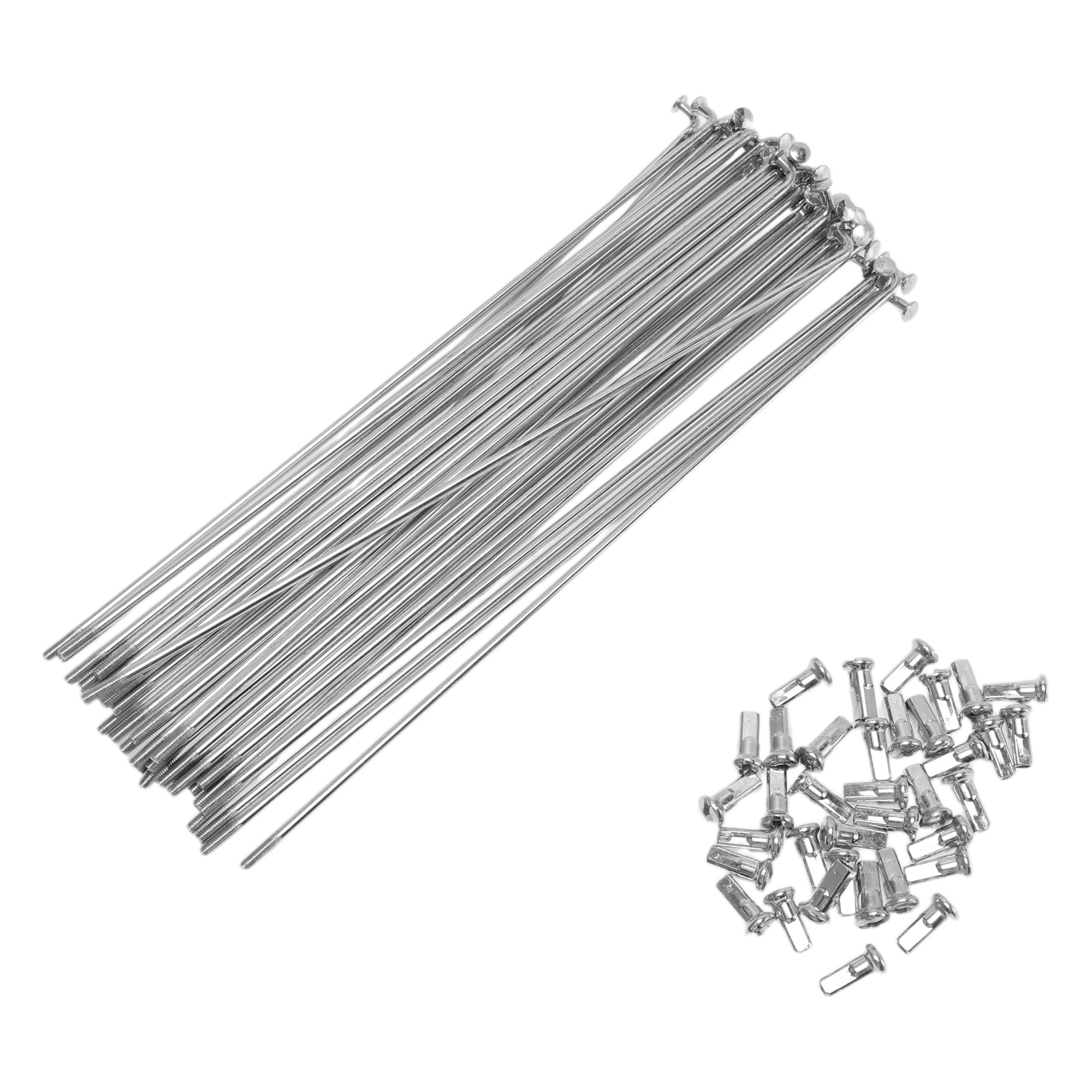 36 Set 12G Bicycle Spokes 187mm Bike Wheel Spokes 45 Steel Galvanized ...