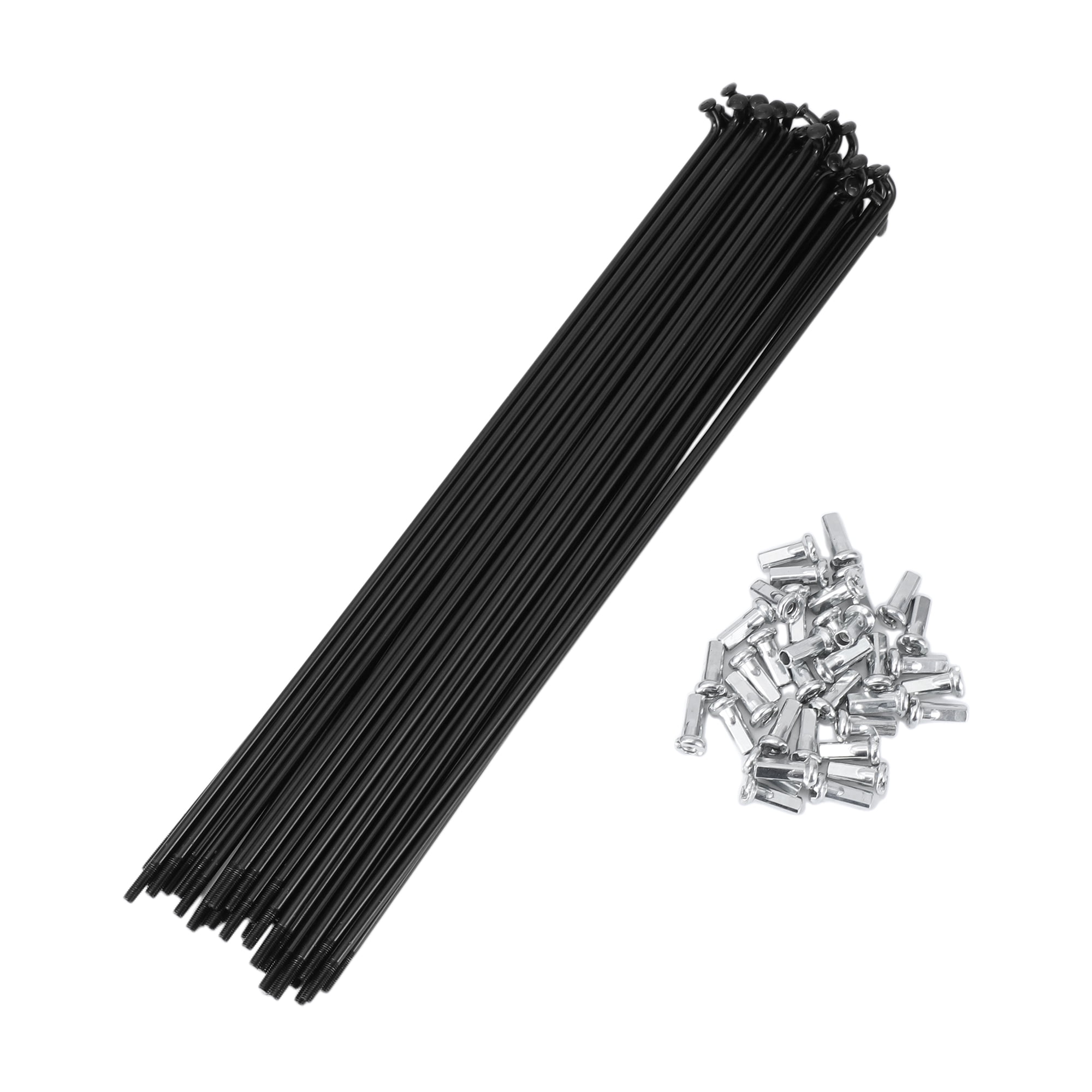 Unique Bargains 36 Set 12G Bicycle Spokes 12G Bike Wheel Spokes 45 ...