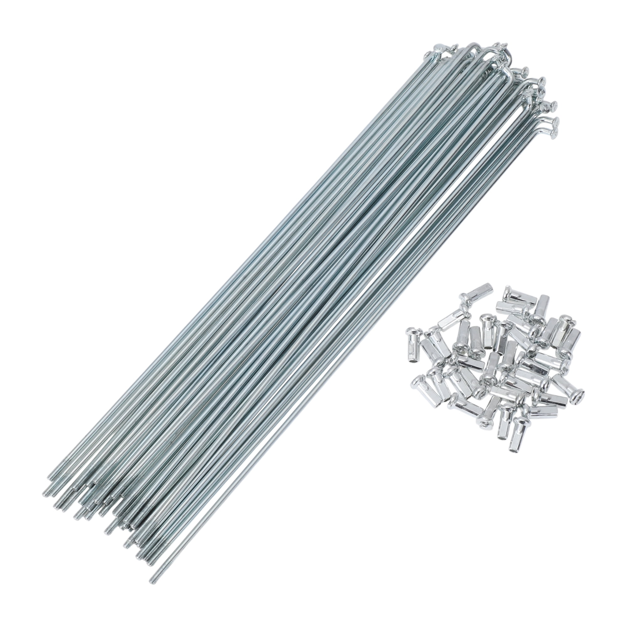 36 Set 12G Bicycle Spokes 237mm Bike Wheel Spokes 45 Steel Galvanized ...