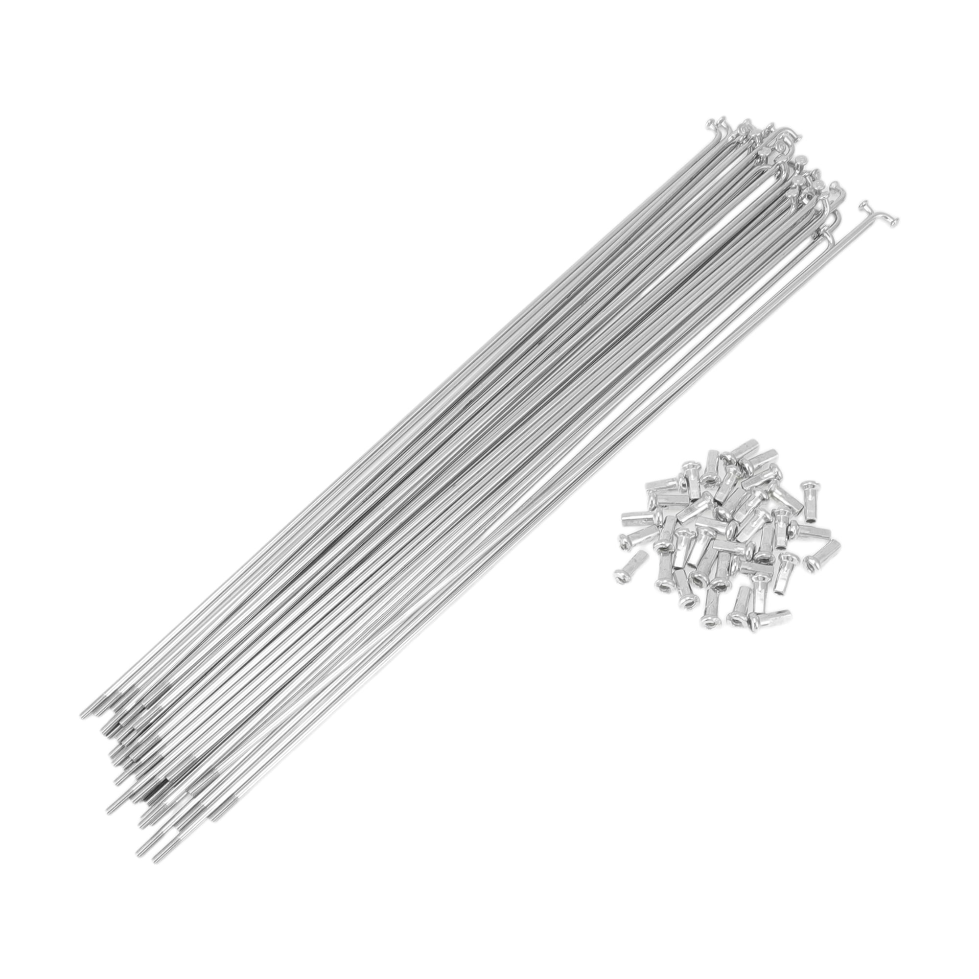 36 Set 12G Bicycle Spokes 297mm Bike Wheel Spokes 45 Steel Galvanized ...