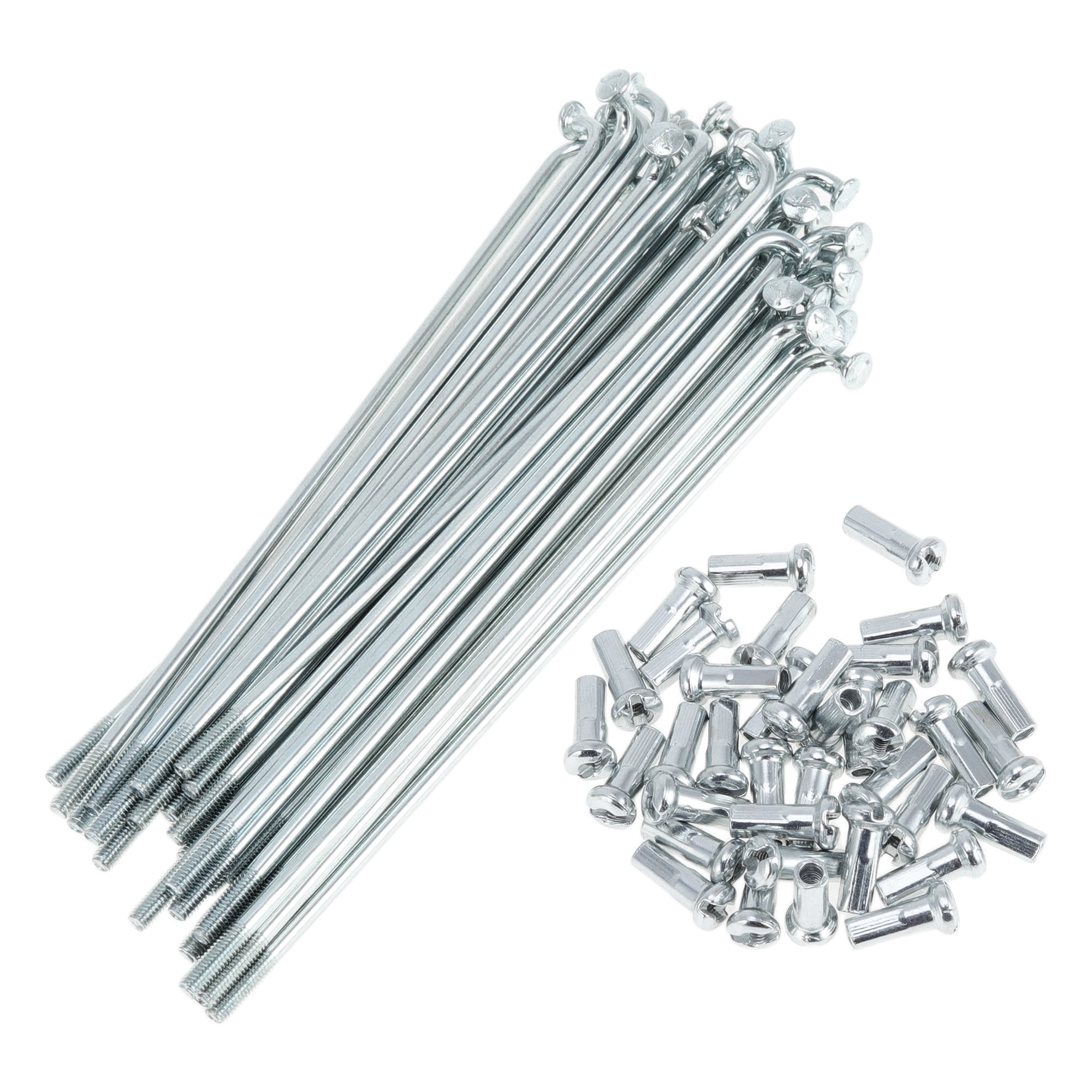 Unique Bargains 36 Set 13G Bicycle Spokes 13G Bike Wheel Spoke ...