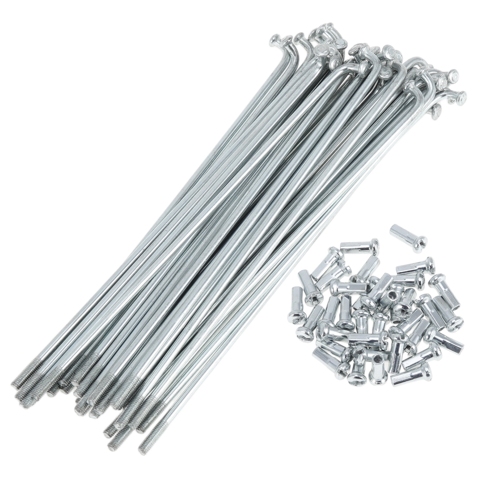 Unique Bargains 36 Set 13G Bicycle Spokes 13G Bike Wheel Spoke ...