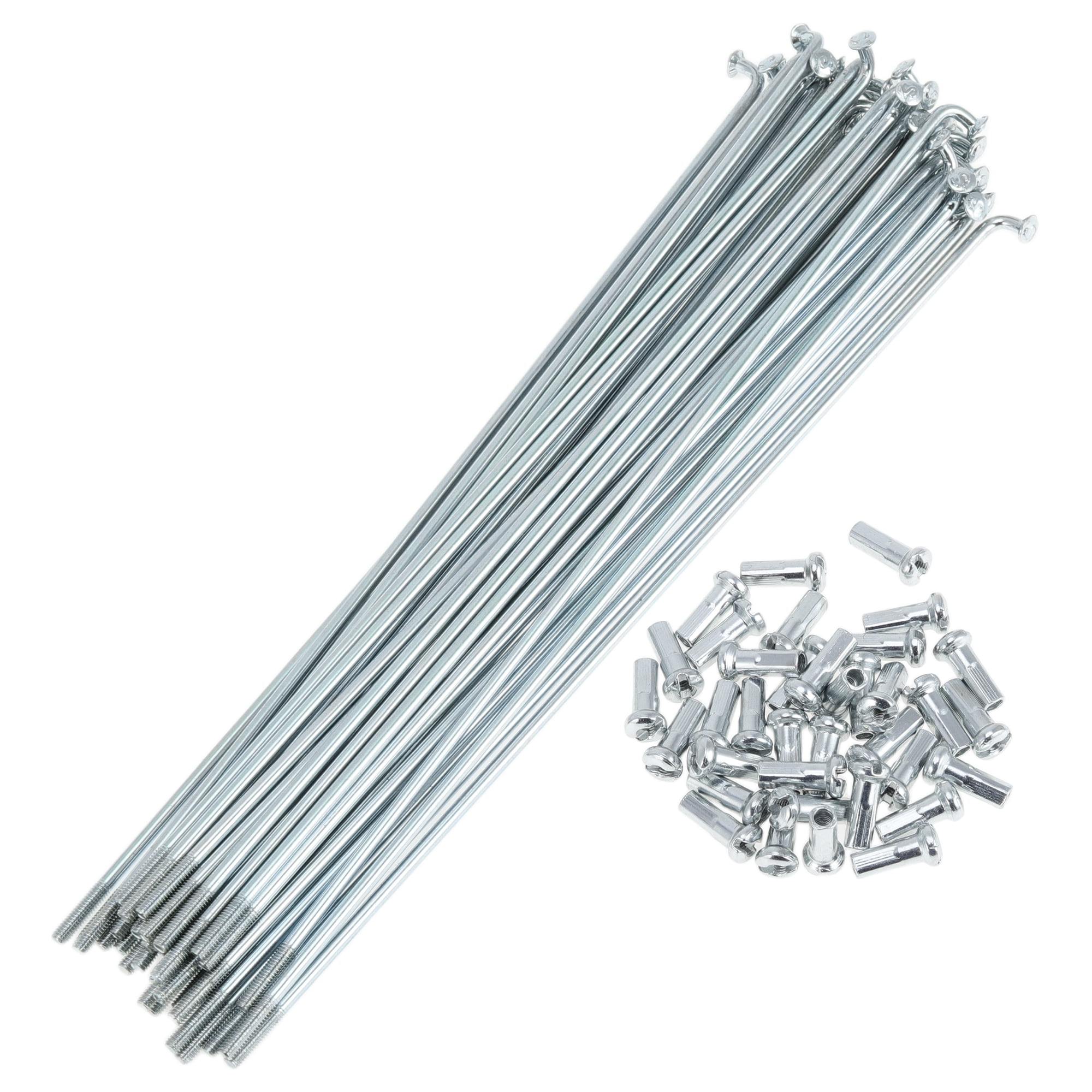 Unique Bargains 36 Set 13G Bicycle Spokes 13G Bike Wheel Spoke ...