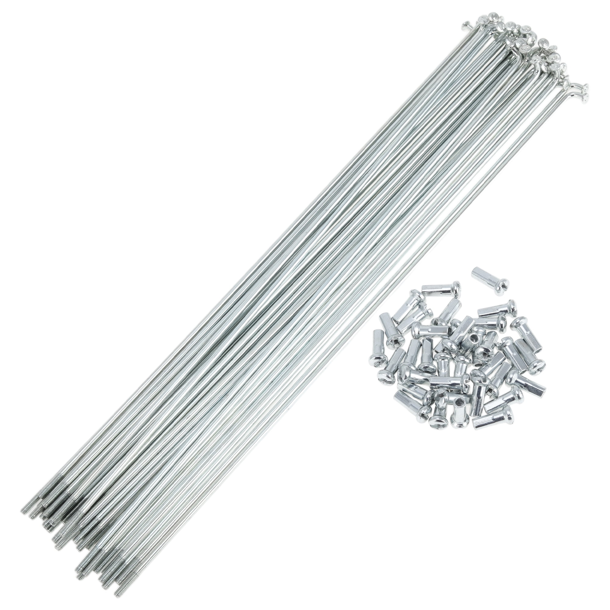 Unique Bargains 36 Set 13G Bicycle Spokes 13G Bike Wheel Spoke ...