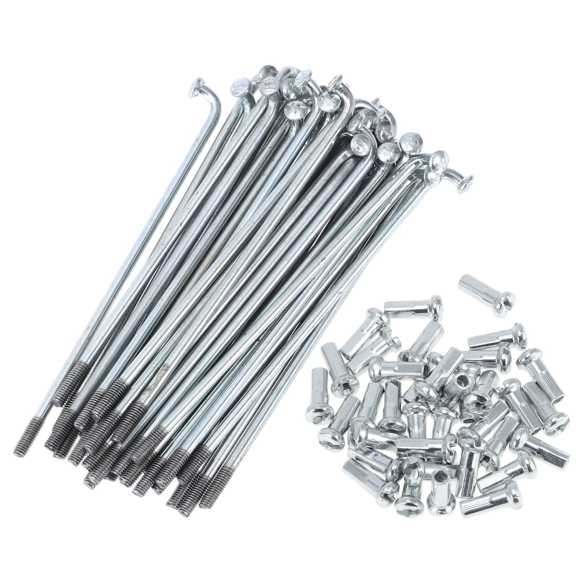 Unique Bargains 36 Set 13G Bicycle Spokes 13G Bike Wheel Spokes ...