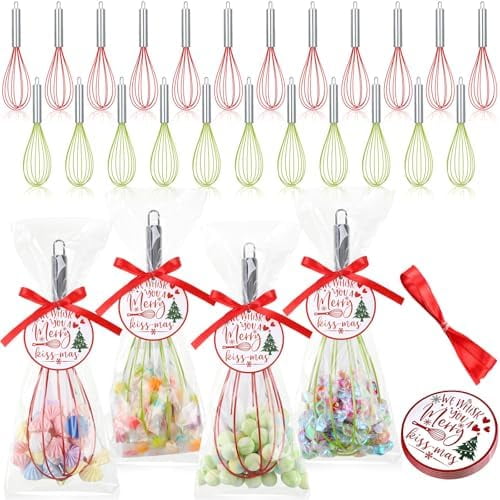 36 Sets 10 Inch Christmas Whisks Gifts DIY Fillable Christmas Tree ...
